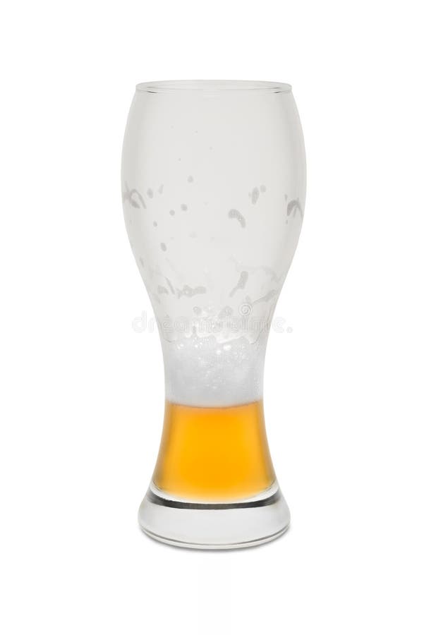 23 oz. Wheat Beer Glass stock photo. Image of macro - 140068702