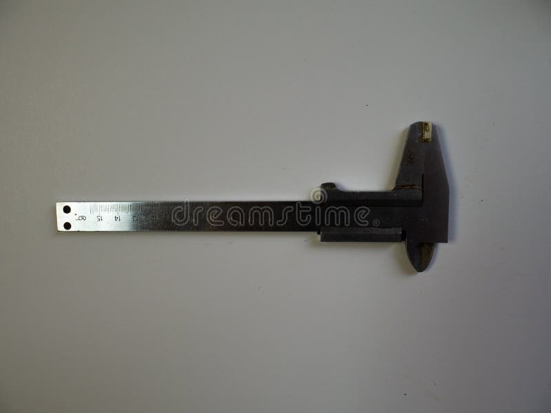 Isolated on a White Background Calipers Stock Photo - Image of metric ...