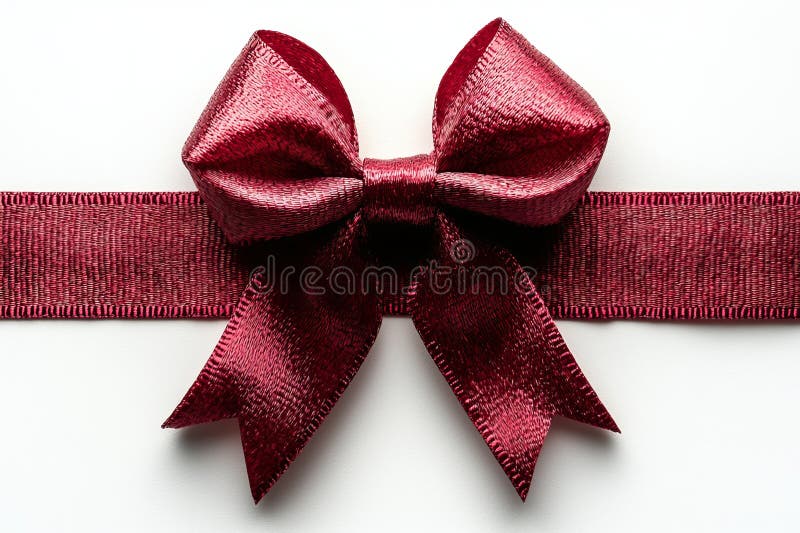 Shiny Red Ribbon Bow Overlay Template Stock Photos - Free & Royalty ...