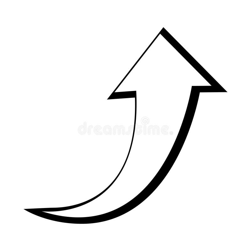Isolated White Comic Arrow Transition Vector Stock Vector ...