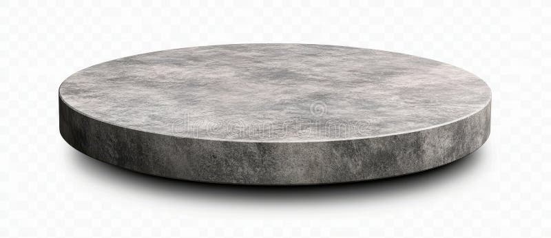 An Isolated White Stone Podium Platform Stage on a Stock Background ...
