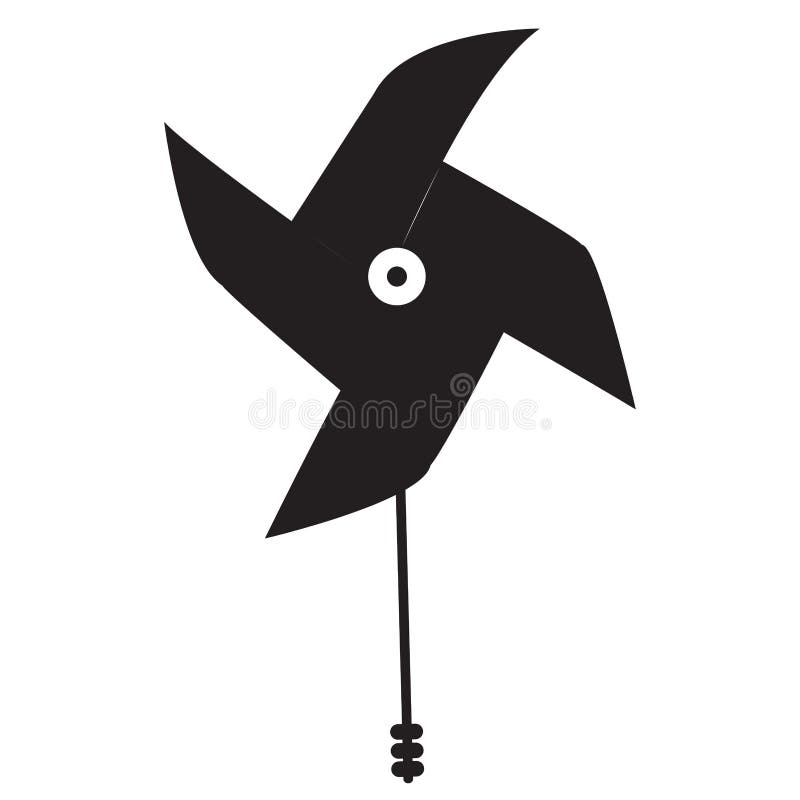 Isolated wind toy stock vector. Illustration of play - 95167152