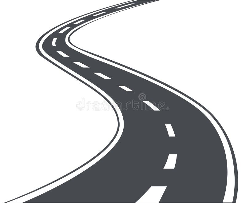 Winding Road Clip Art Stock Illustrations – 227 Winding Road Clip Art ...