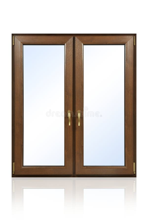 Wooden window opened stock photo. Image of cornice, grain - 53371560