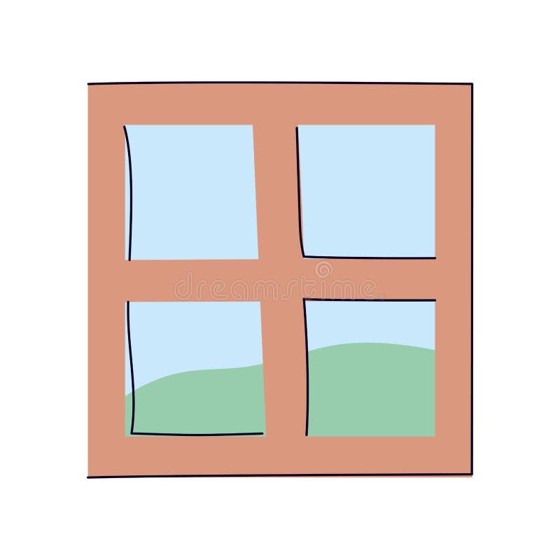 Isolated Window Vector Design Stock Vector - Illustration of clipart ...