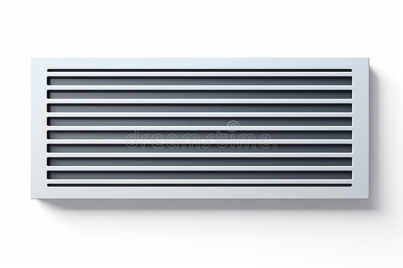 Isolated Window Vent Design on a Clean White Background with ...