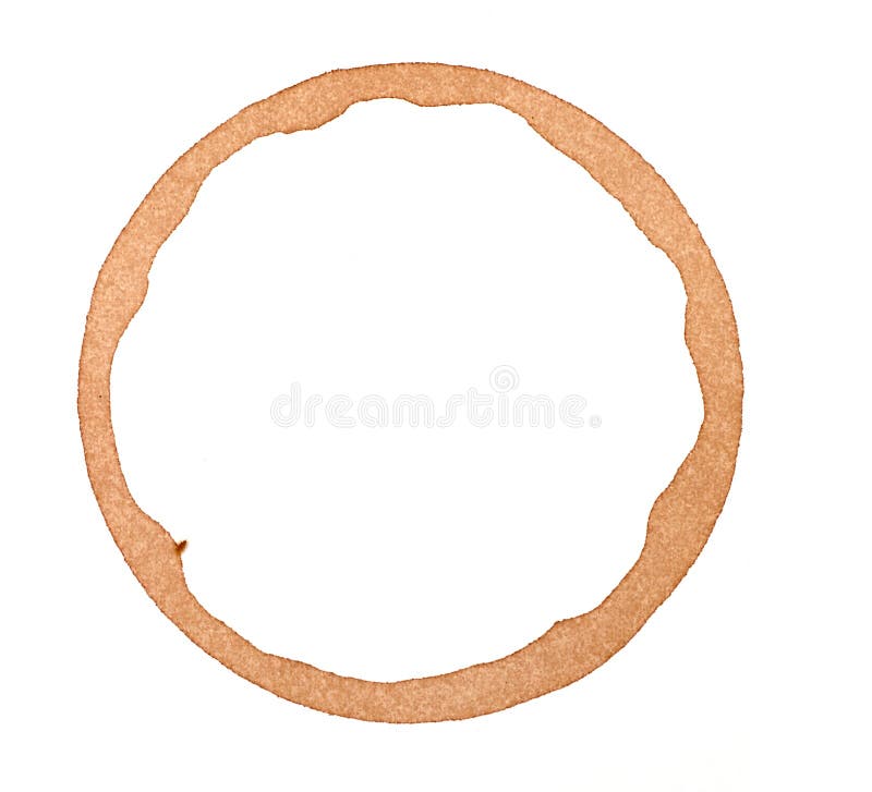 Isolated Wine Ring stock image. Image of paper, soak - 13510947