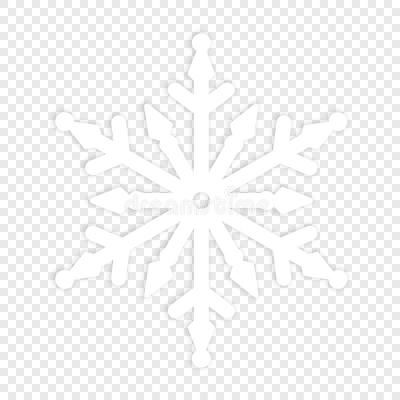 Isolated Winter Snowflake. Element Stock Vector - Illustration of laser ...