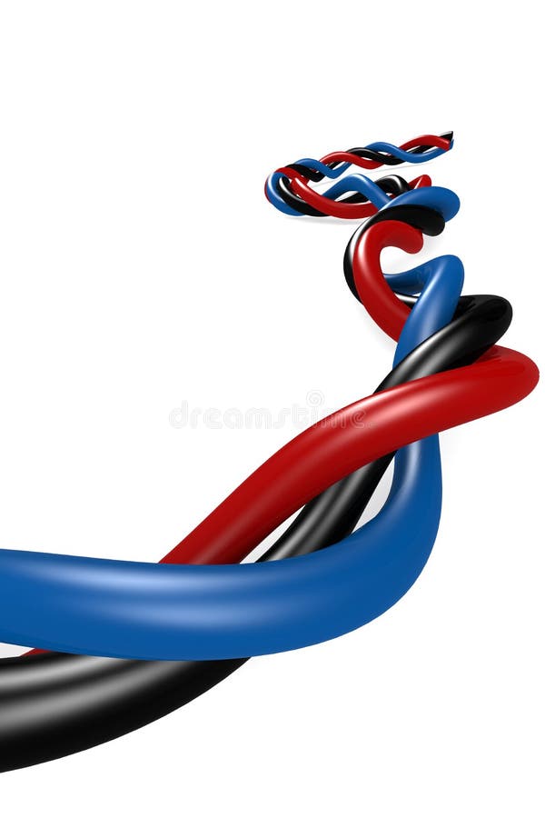 Isolated Car Wire Front View Stock Illustration - Illustration of light ...