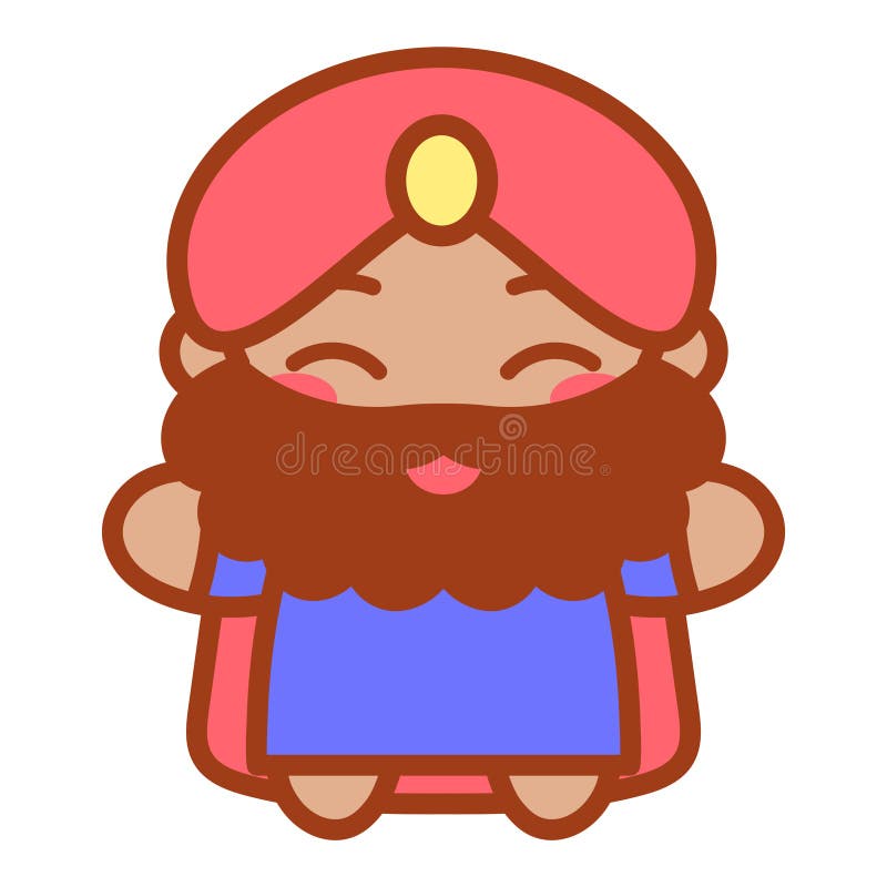 Isolated wise man icon stock vector. Illustration of bethlehem - 200327514