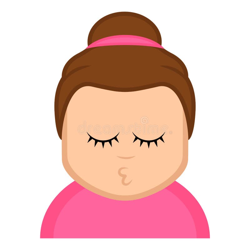 Kiss Sending Woman Stock Illustrations – 136 Kiss Sending Woman Stock ...