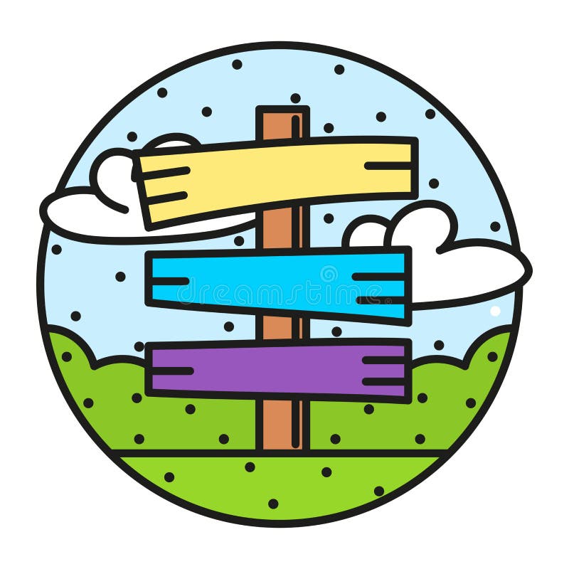 Wooden Signals Stock Illustrations – 48 Wooden Signals Stock ...