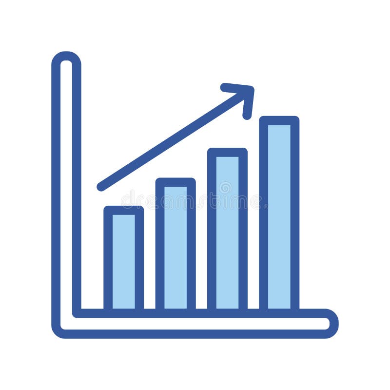 Isolated Workflow and Arrow Increase Vector Design Stock Vector - Illustration of bars, visual ...