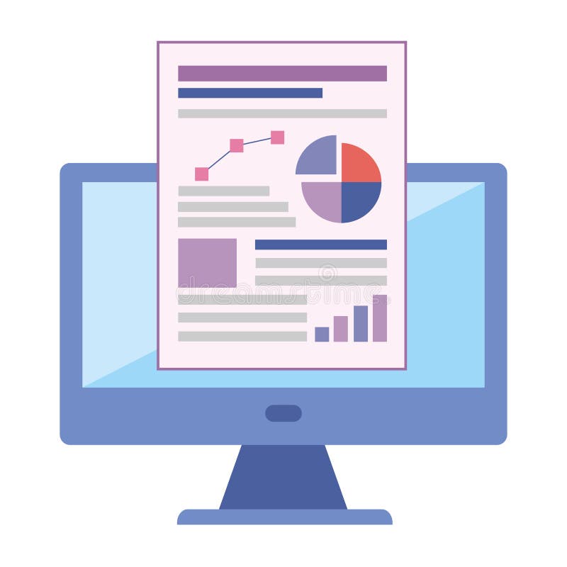 Isolated Workflow and Infographic Design Stock Vector - Illustration of ...