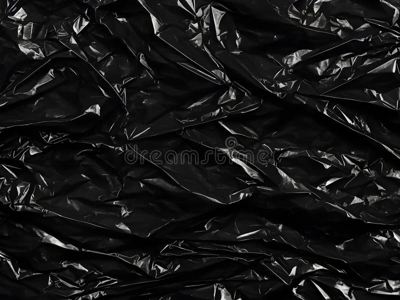 Isolated Wrinkle Surface Texture with Clean Transparent Plastic Wrap ...