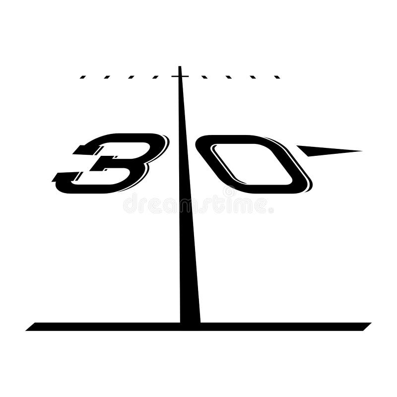 Isolated yard line stock vector. Illustration of sport - 91751662