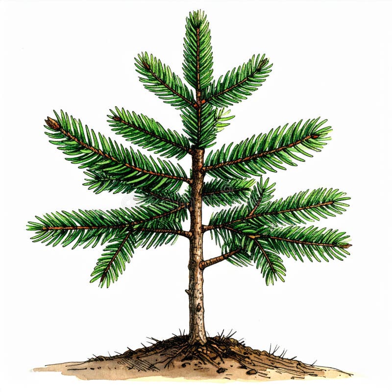 Spruce Tree Roots Stock Illustrations – 599 Spruce Tree Roots Stock ...