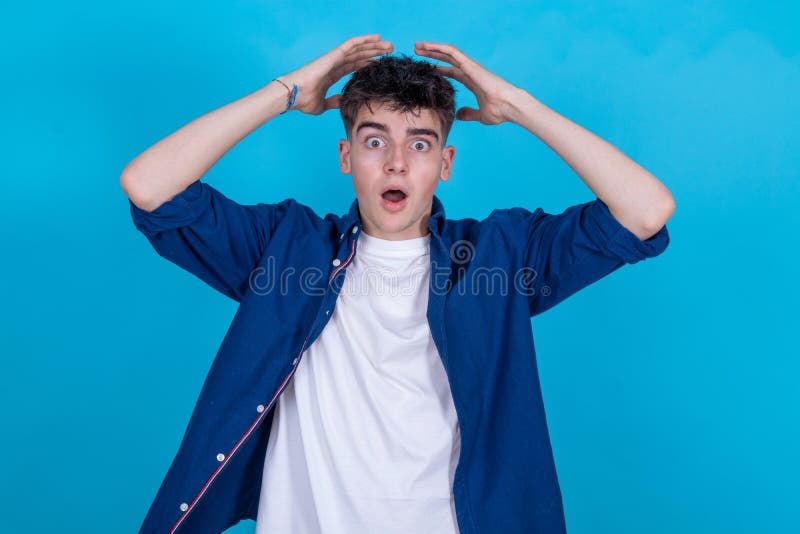 Isolated young teenager stock photo. Image of people - 243083640