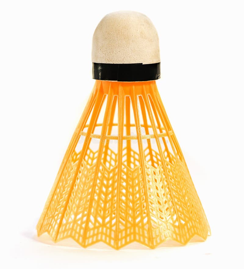 Isolates the Birdie for Badminton Stock Image - Image of healthy ...