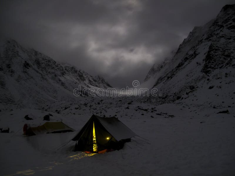 Isolation stock photo. Image of mountain, shelter, camping - 12886670