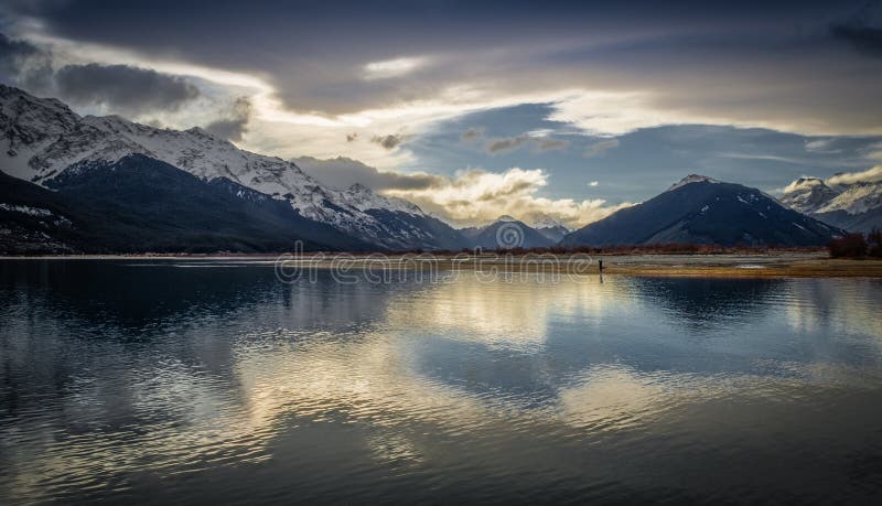 Isolation stock photo. Image of reflection, zealand, water - 28979558
