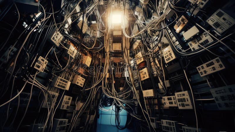 Isolation data silos stock illustration. Illustration of fragmentation ...