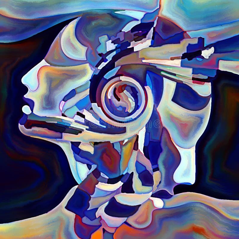 Isolation through Us stock illustration. Illustration of fragment ...