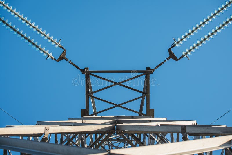 Isolator on Power Line stock image. Image of people, plastic - 45715753