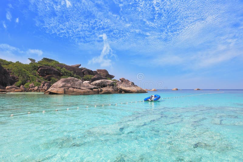 Isole Tropicali Esotiche Di Similan Fotografia Stock - Immagine di ...