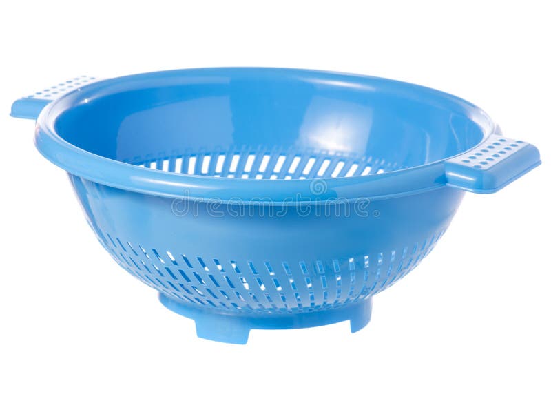 Isolement De Plastique De Passoire Image stock - Image du matériel ...