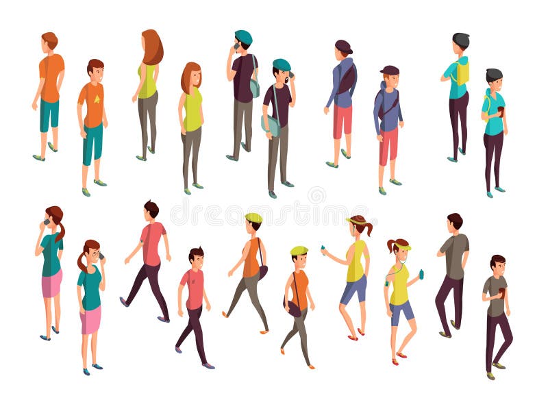3d People Vector Stock Illustrations – 84,212 3d People Vector Stock ...