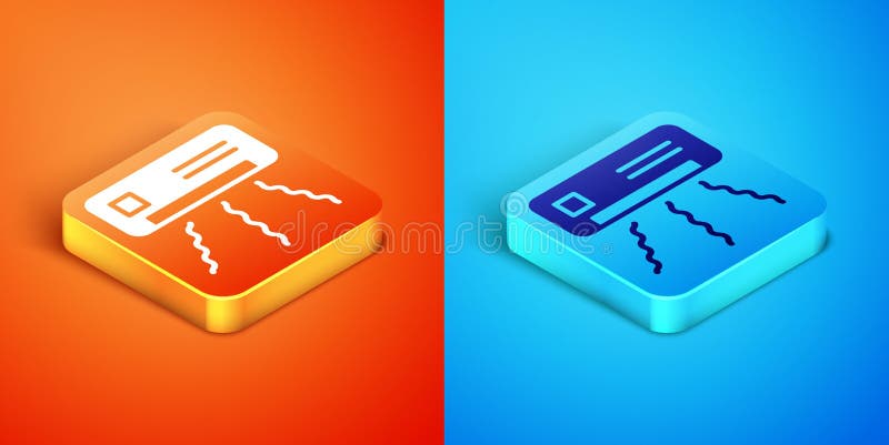 Isometric Air Conditioning Concept Stock Vector - Illustration of ...