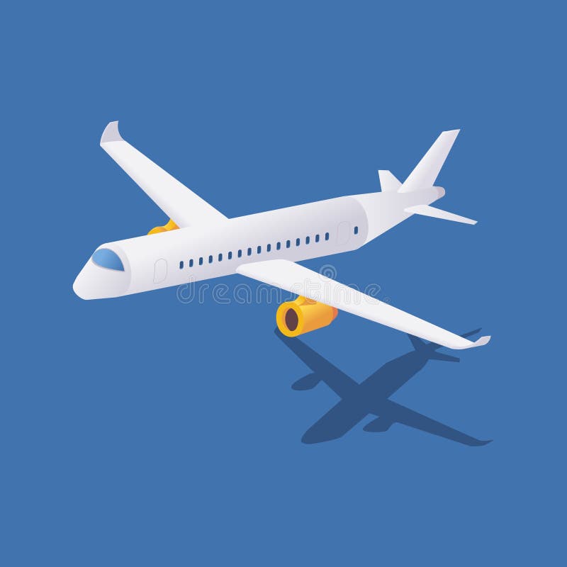 Isometric Airplane Stock Illustrations – 12,256 Isometric Airplane ...