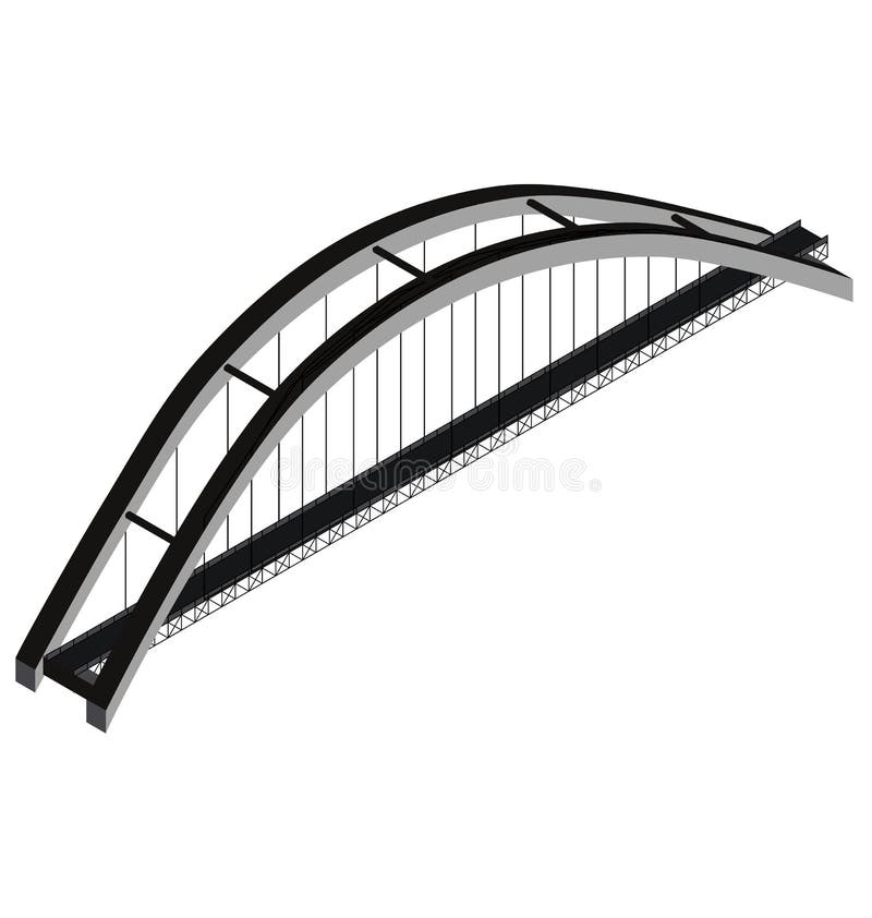 Isometric Arch Bridge Stock Illustrations – 336 Isometric Arch Bridge ...