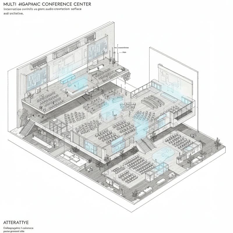 Multi Tiered Conference Center Stock Illustrations – 4 Multi Tiered ...