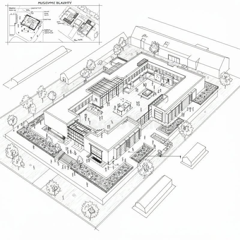 Isometric Architectural Site Plan Stock Illustrations – 370 Isometric ...