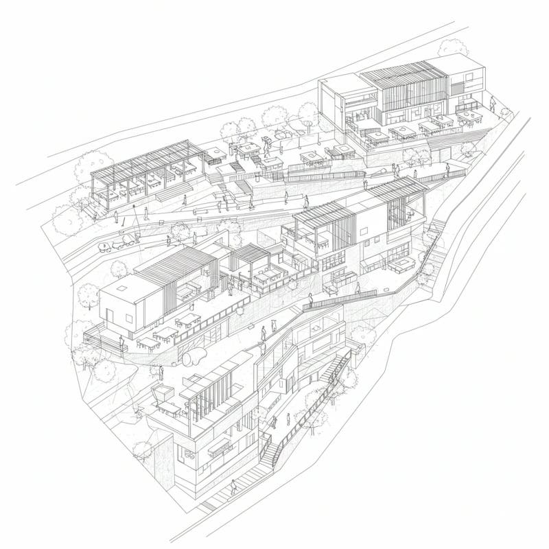 Isometric Architectural Drawing Stock Illustrations – 4,106 Isometric ...
