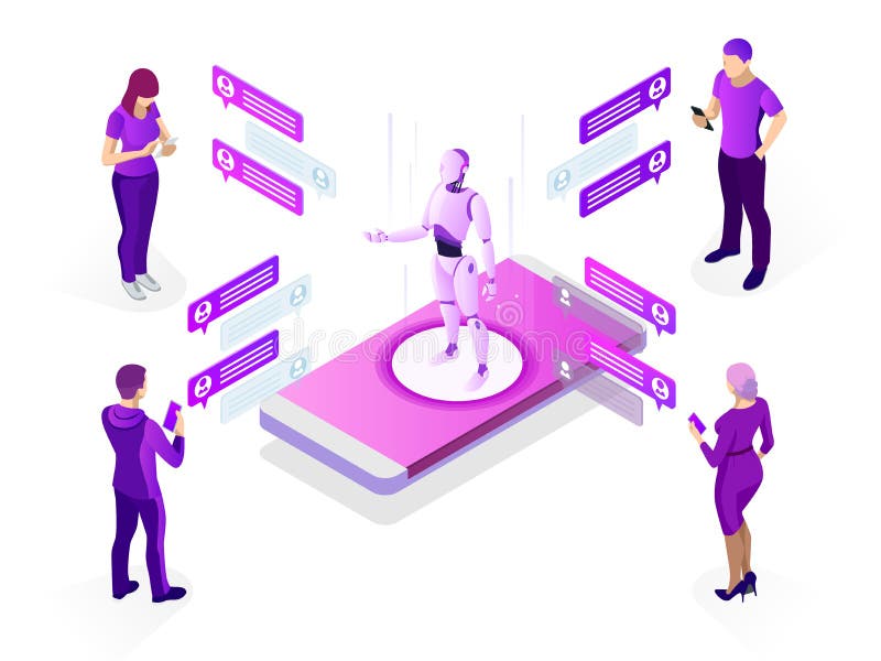 Isometric Artificial Intelligence Concept. AI and Business IOT Concept ... Isometric Artificial Intelligence Concept. AI and Business IOT Concept ...