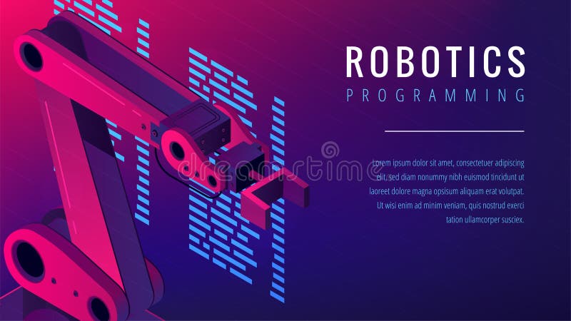 Isometric Automated Production Line Concept Stock Vector - Illustration ... Isometric Automated Production Line Concept Stock Vector - Illustration ...