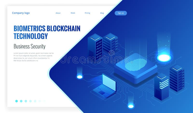 Isometric Biometrics Blockchain Technology and Finger Print Scanning ...