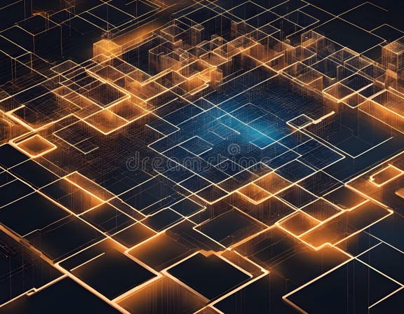 An Isometric Block Abstract Visualization of a Dynamic, Structured Data ...