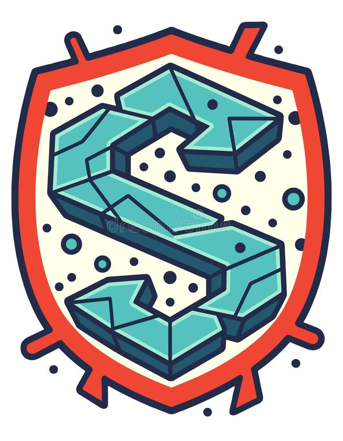 Block Capital S Clip Art