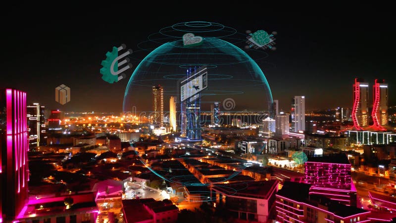 Isometric Bot and Cybersecurity, Artificial Intelligence Concept. AI ...