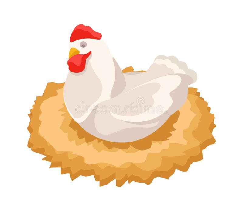 Isometric Brood Hen Composition Stock Vector - Illustration of quality ...