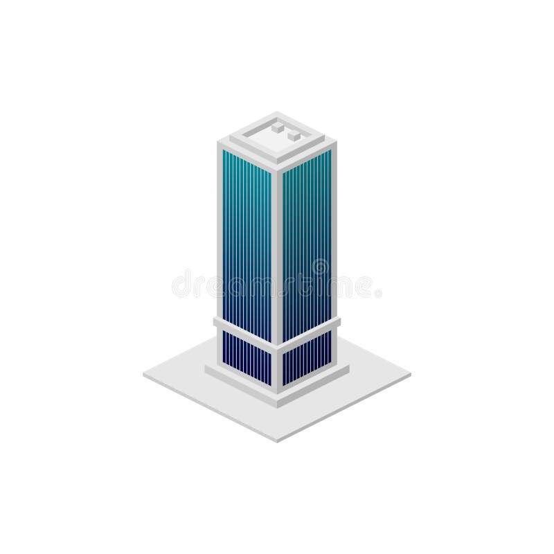 Building Construction Isometric Icon Stock Illustrations – 22,635 ...