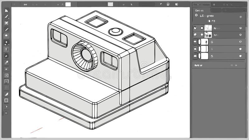 Isometric Camera Illustration, Photography Gear, Tech Device, 3D Design ...