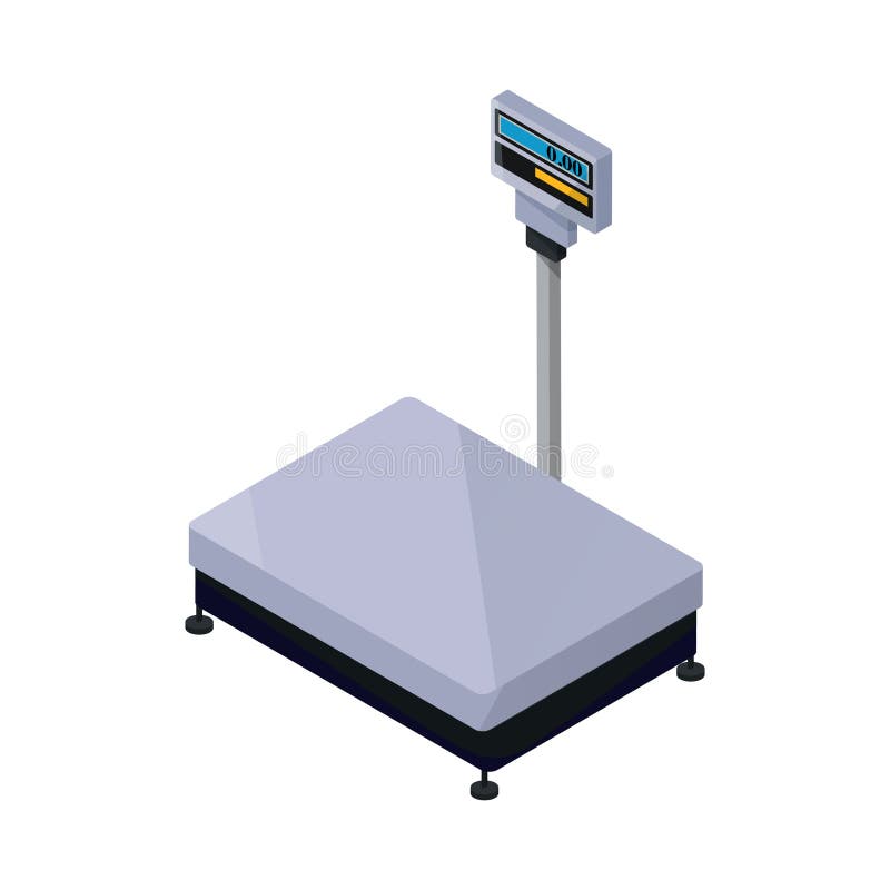 Weighing Machine Isometric 3d Icon Stock Illustrations – 24 Weighing ...