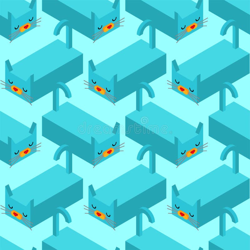Isometric Cat Stock Illustrations – 4,916 Isometric Cat Stock ...