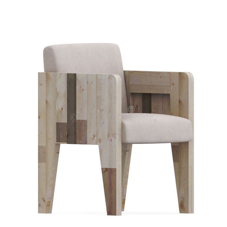 Isometric Chair 3D Rendering Stock Illustration - Illustration of fancy ...