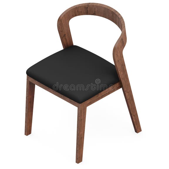 Isometric Chair 3D Rendering Stock Illustration - Illustration of chair ...